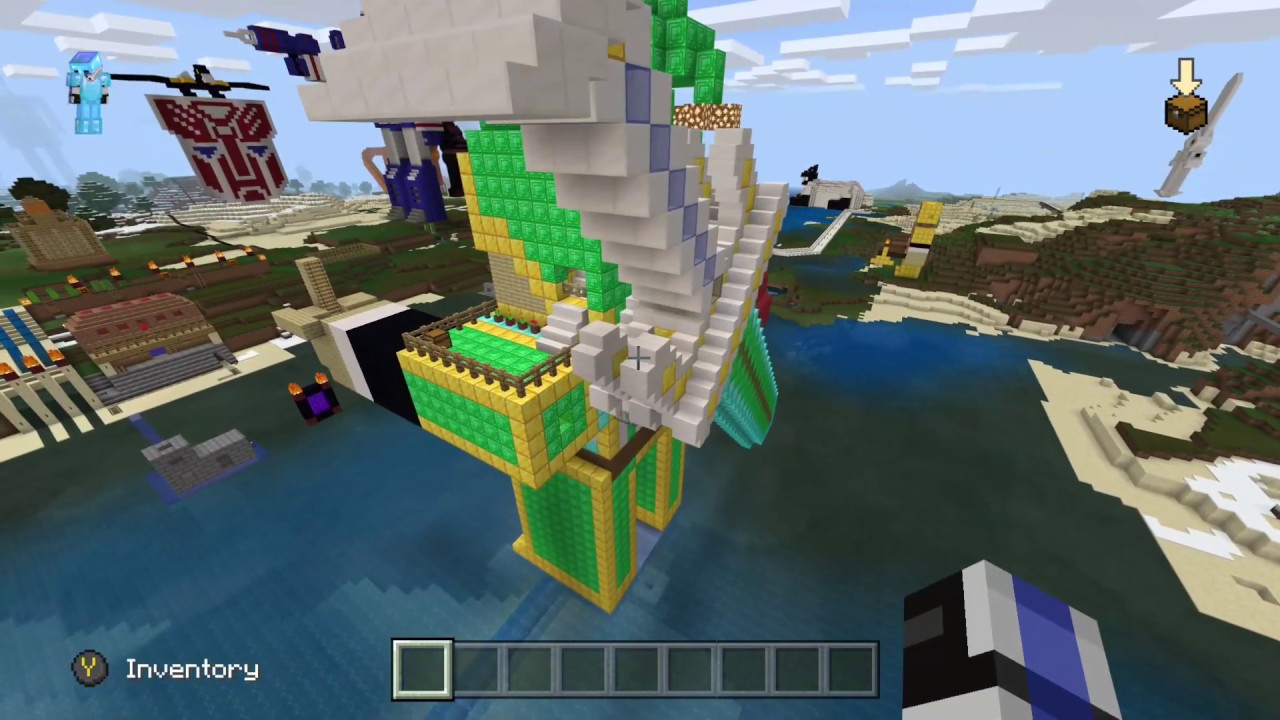 Minecraft Sword with hand guard - YouTube