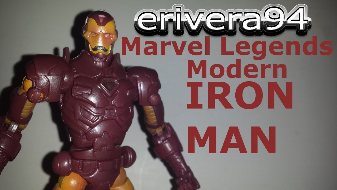 Marvel Legends Modern Iron Man Figure Review Series 8 Toybiz VIII - YouTube