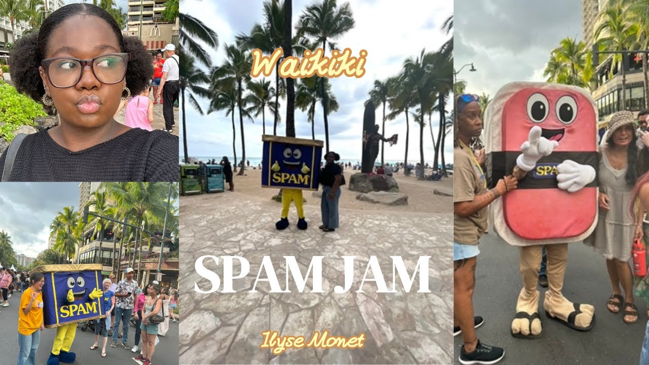HAWAII VLOG: WALKING THROUGH WAIKĪKĪ'S SPAM JAM FESTIVAL 2025 😋 - YouTube
