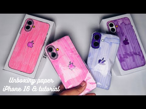 How to make iPhone squishy? iPhone 16 unboxing 📲+ tutorial | Asmr ...