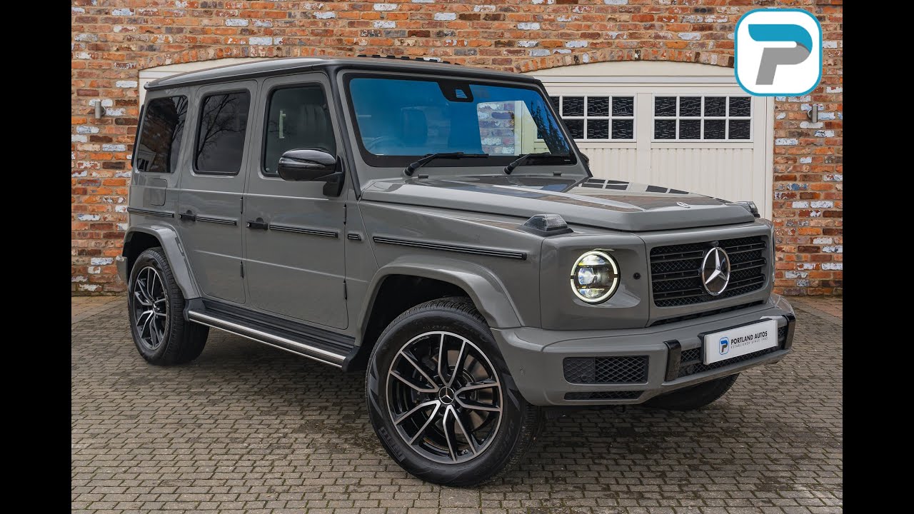 2022/22 MERCEDES G400D AMG LINE PREMIUM PLUS IN CLASSIC GREY WITH BLACK ...