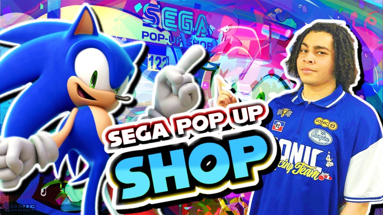 The Sega Pop Up Store Was An AMAZING Sonic Experience - YouTube