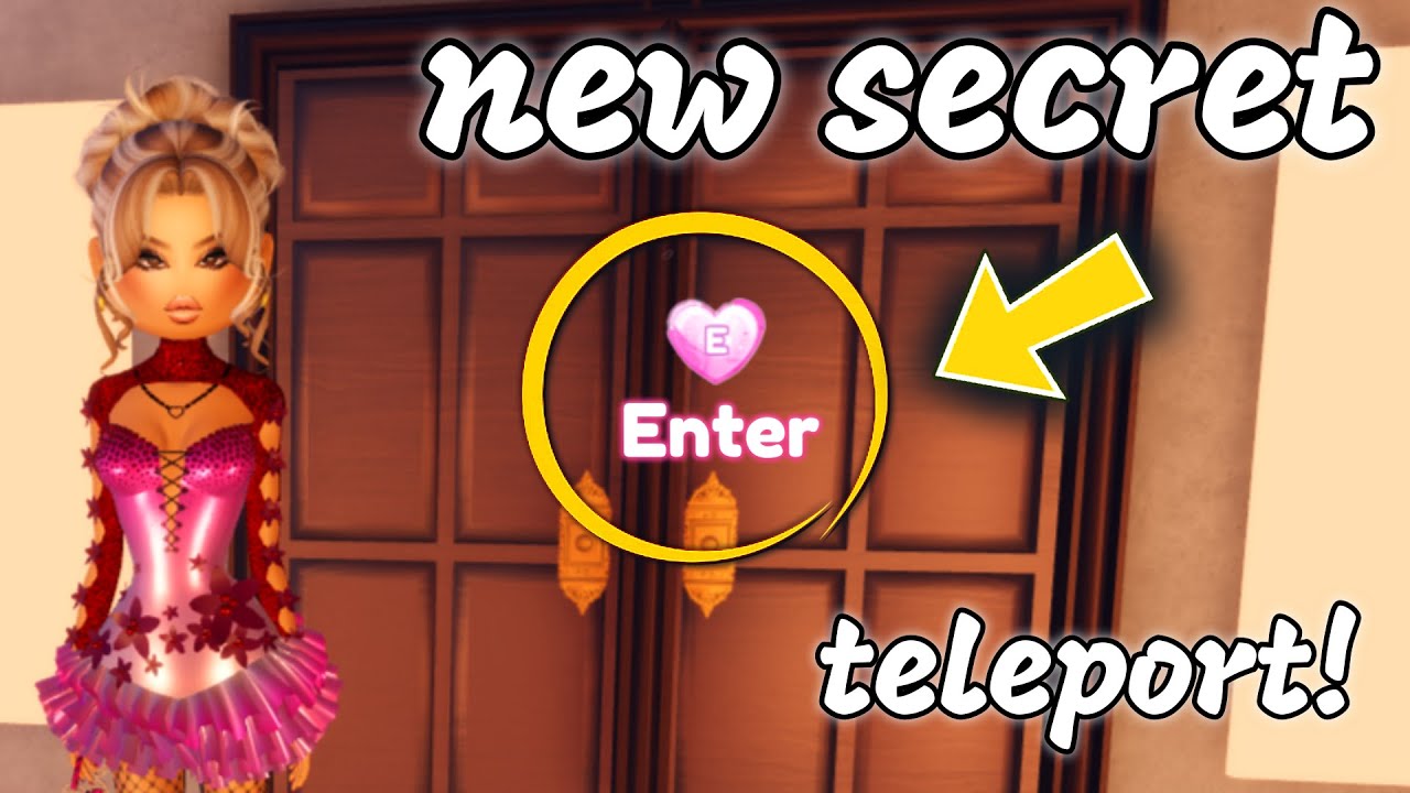 TOP SECRET ROOM HACKS you DON'T KNOW ABOUT In Dress To Impress | dti ...