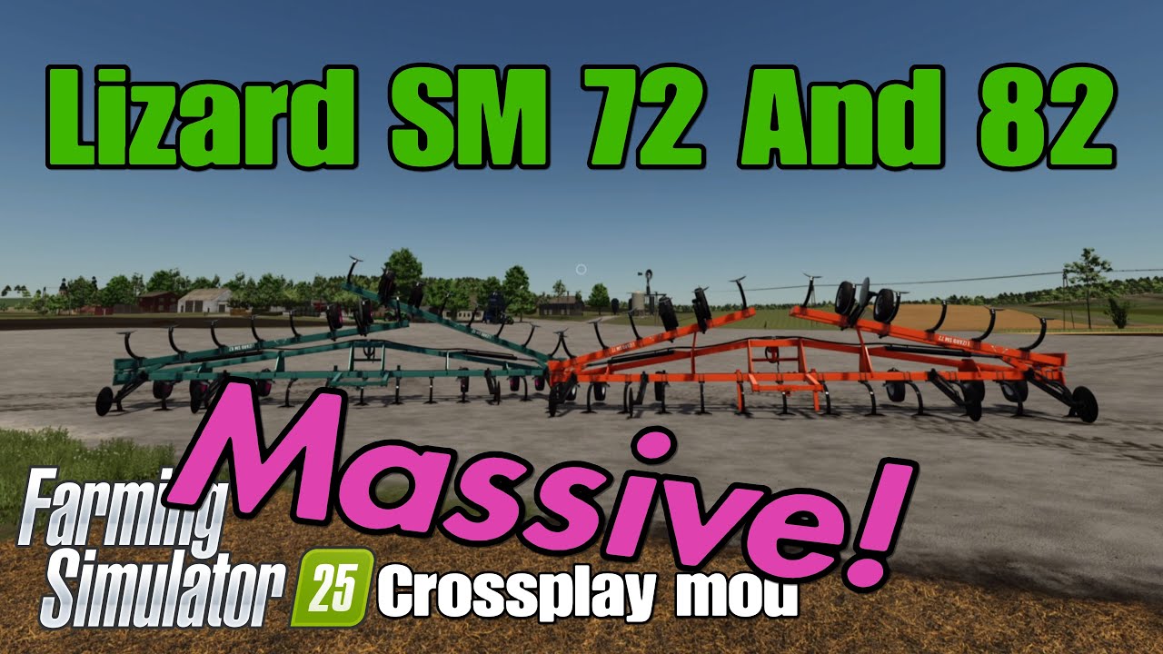 Lizard SM 72 And 82 / FS25 Crossplay mod - YouTube