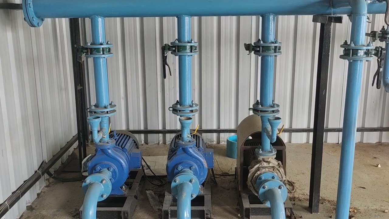 Parallel Pumping Unit With Metal Manifold & Byass Mechanism - YouTube