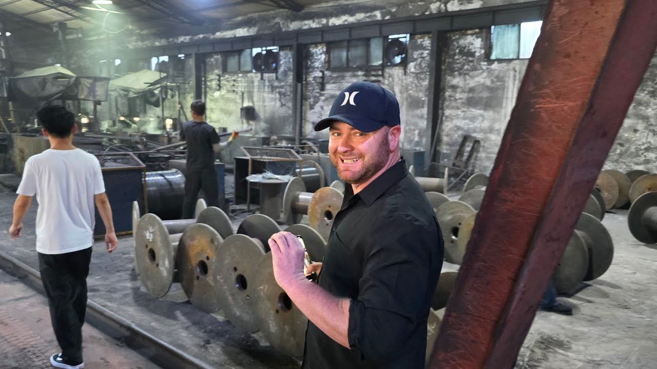 Chinese Wire Factory Tour (Part1) - YouTube