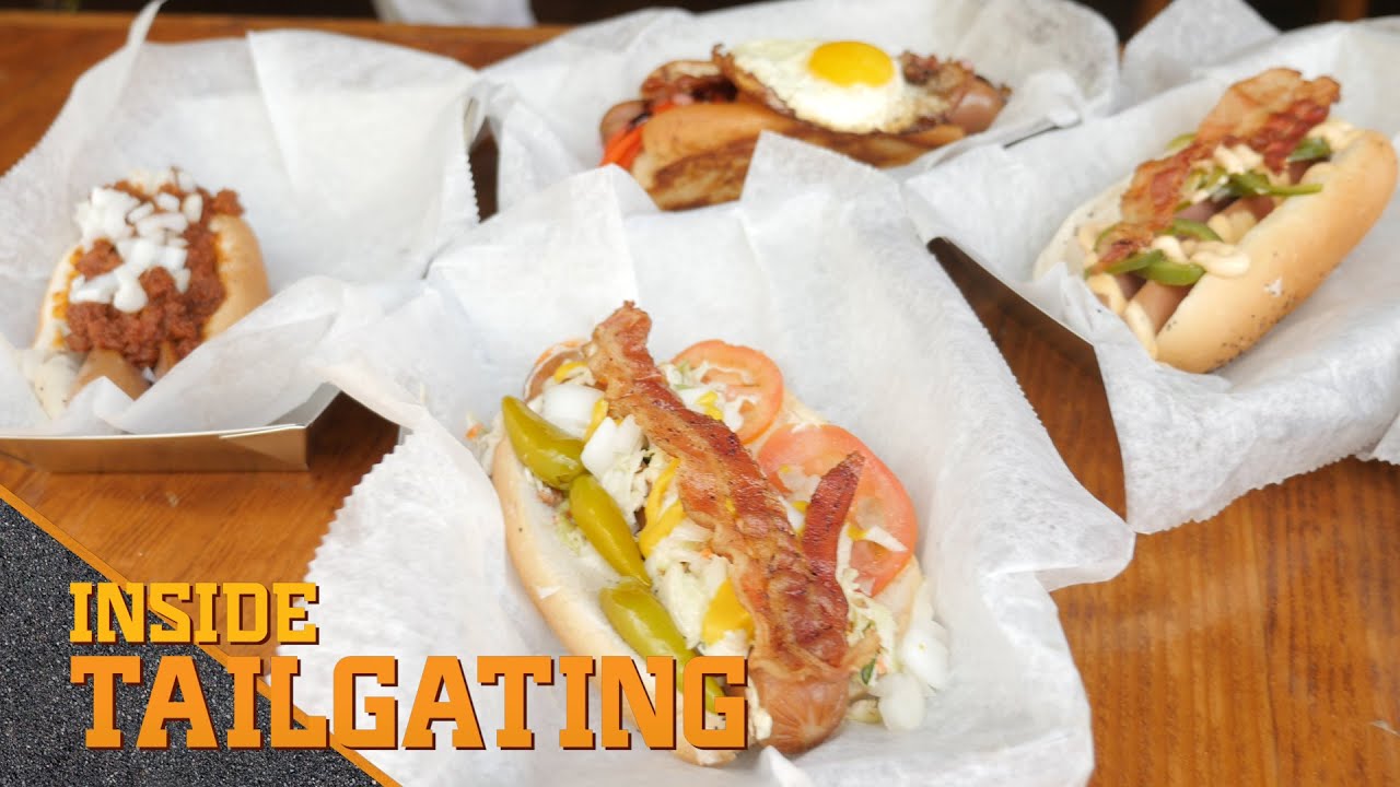 6 Out of This World Hot Dogs | Inside Tailgating - YouTube