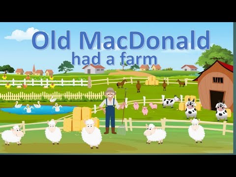 Old Macdonald Had A Farm | Nursery Rhymes & Song For Childrens - YouTube