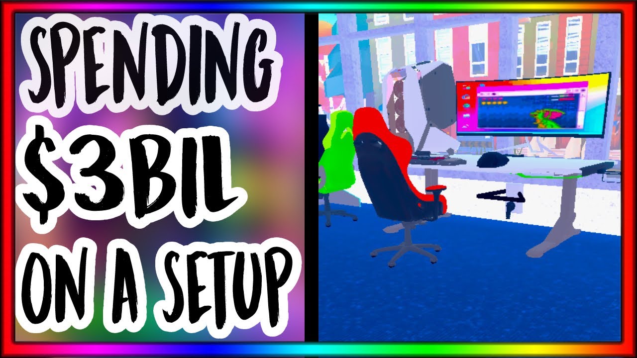 *$3,000,000,000* GAMING SETUP! In BUILD A GAMING PC 2 ROBLOX | BEST ...