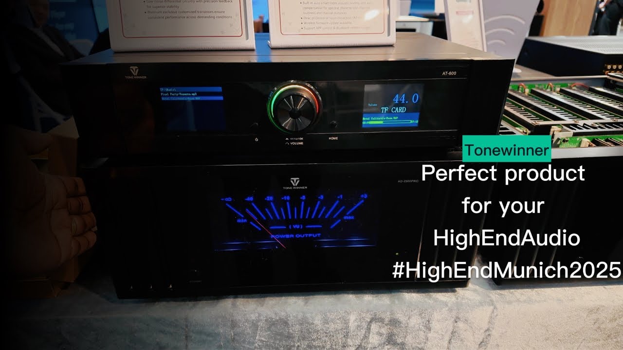 Tonewinner 2 Channel Integrated and power amplifiers at the High End ...