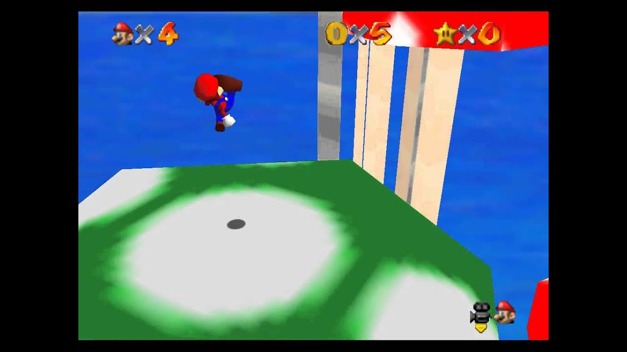 Super Mario 64: Return to Retroland Walkthrough: 1 - The Flag of ...