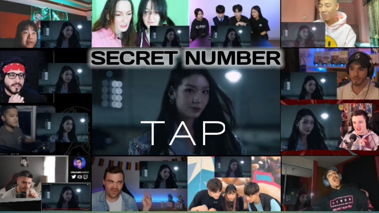 SECRET NUMBER "TAP" MV || Reaction Mashup - YouTube