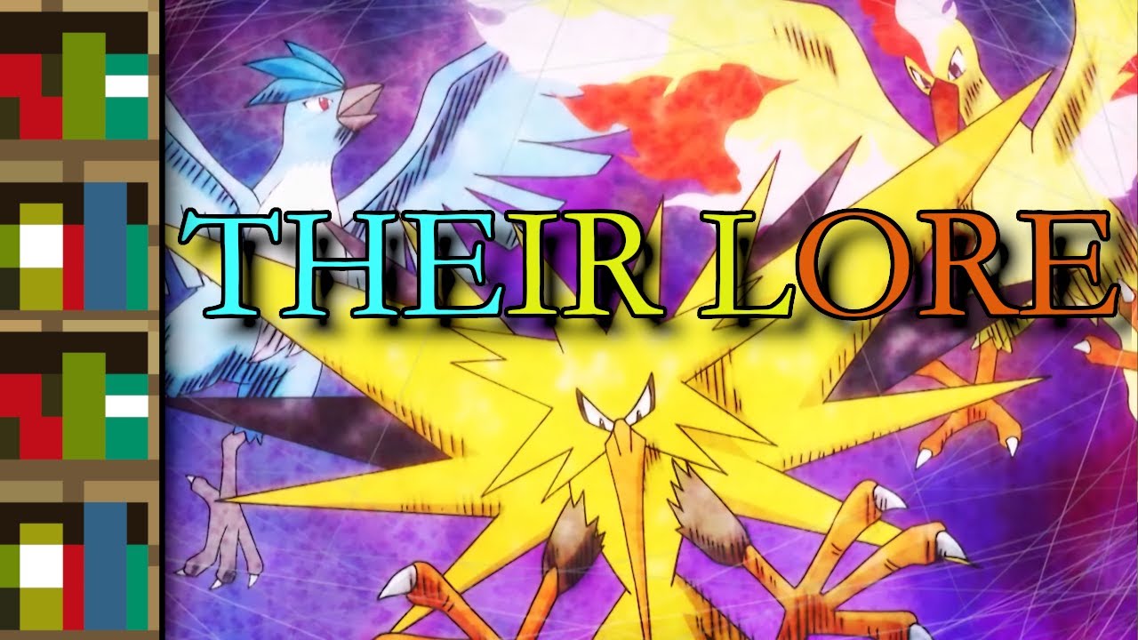 The First Legendaries: Pokémon's Legendary Birds - YouTube