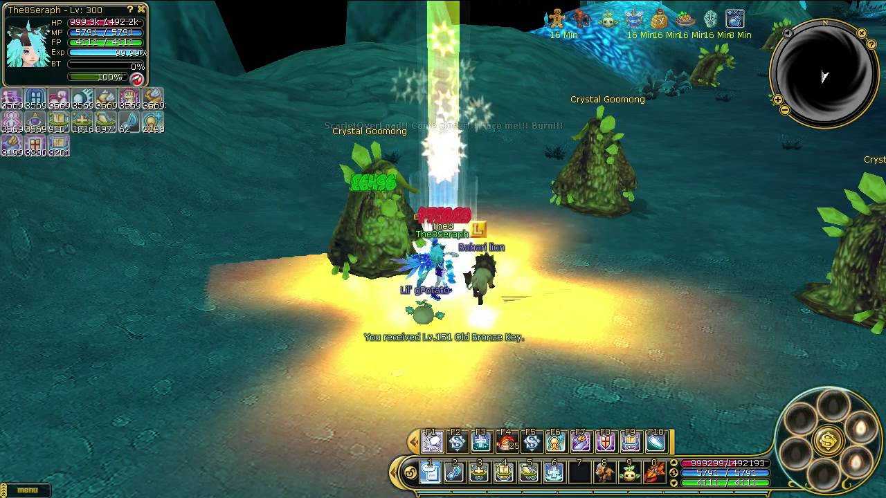 Insanity Flyff E58 - Getting killed by Crystal Guardian Krrr in Crystal ...