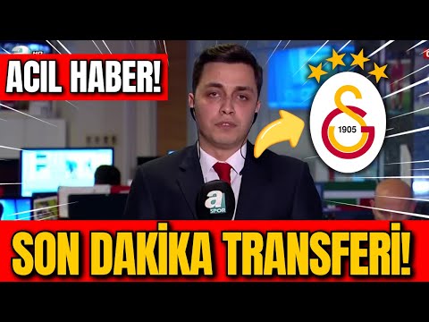 🛑💥ŞAŞIRTICI! ŞİMDİ DUYURULDU! GALATASARAY'IN SON HABERLERİ!