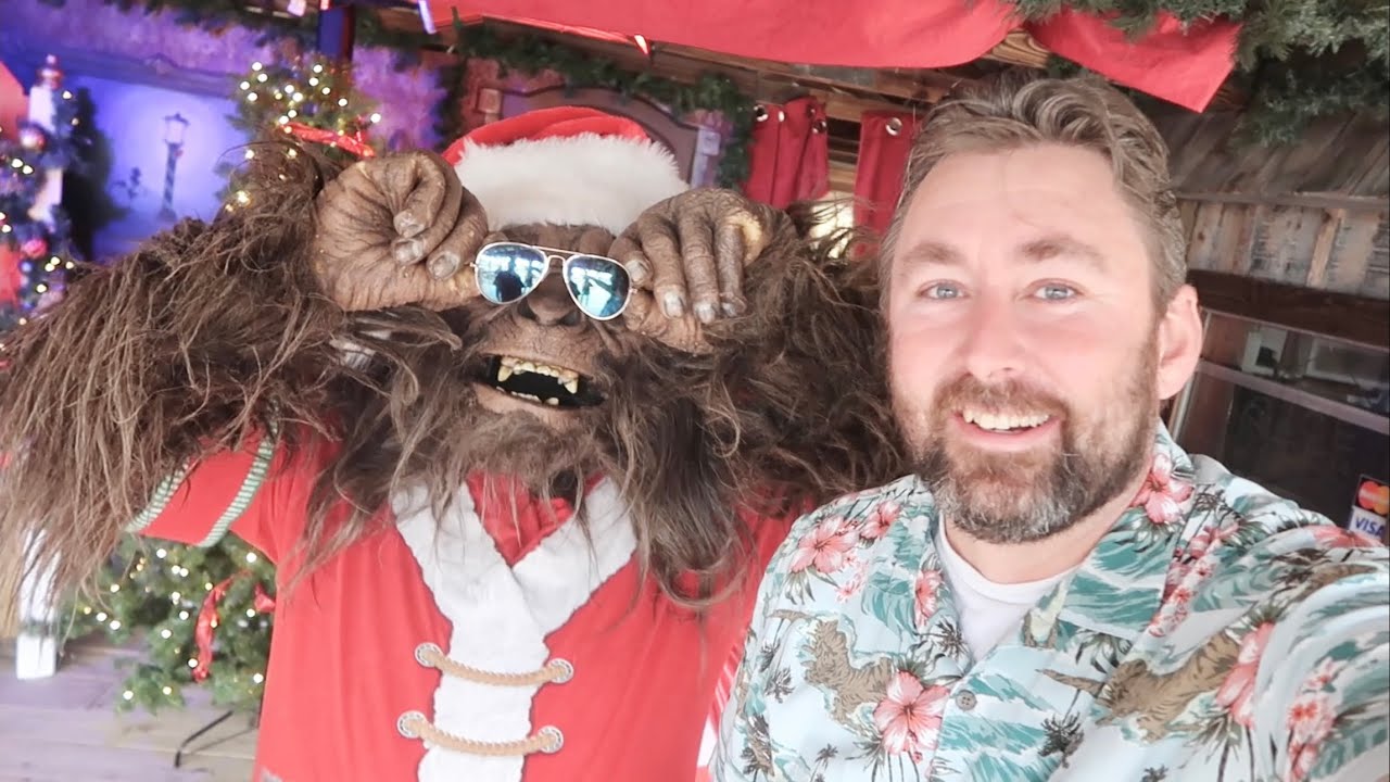 Gatorland Orlando At Christmas Time - Holiday Event With Krampus Croc ...