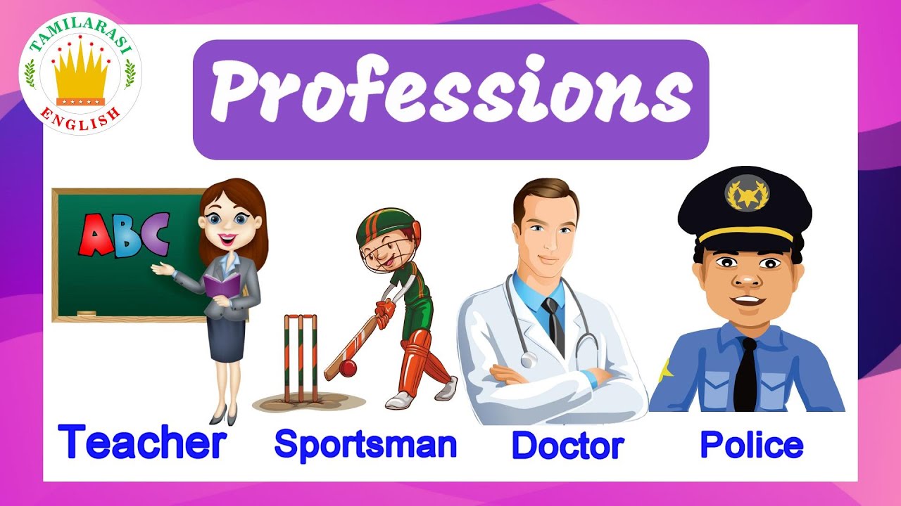 Jobs and Occupations| Professions | Preschool Learning Video ...
