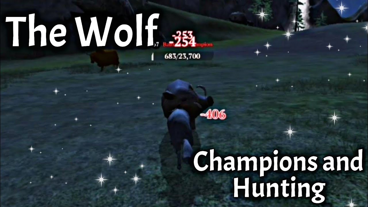 The Wolf game || Champions and Hunting - YouTube