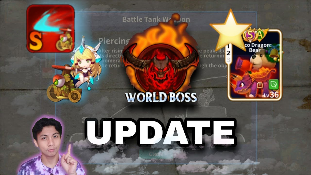 FIXED BOOMER's SS IN WORLD BOSS !!😭 GunboundM Update - YouTube