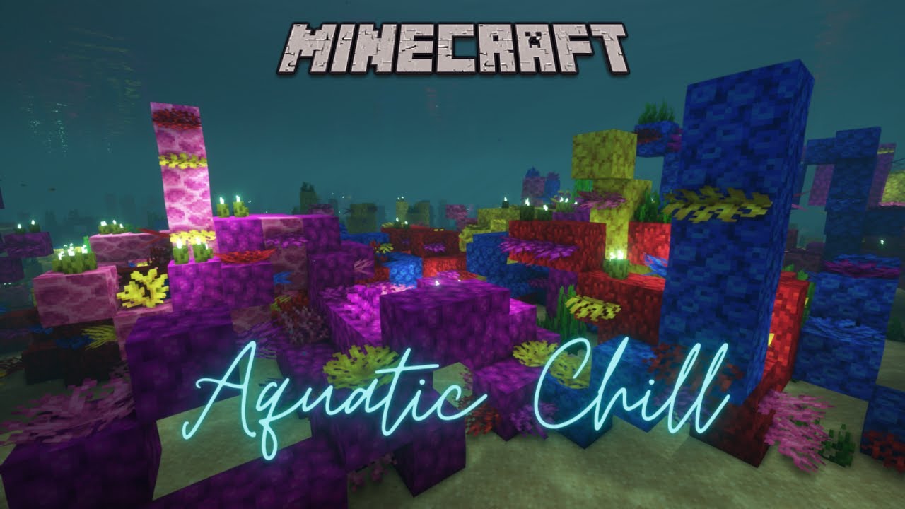 Minecraft | Aquatic Chill–Background music for Studying & Concentration ...
