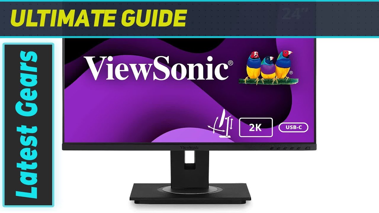 ViewSonic VG2455-2K 24 Inch IPS 1440p Monitor Review - YouTube