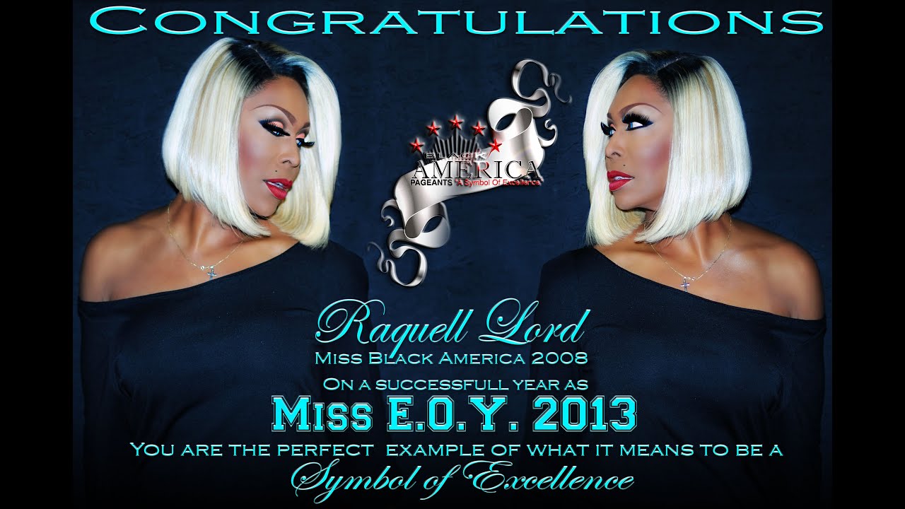 Congratulations Raquell Lord!!! - YouTube