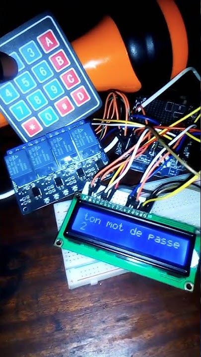 # LCD clavier numérique Arduino - YouTube