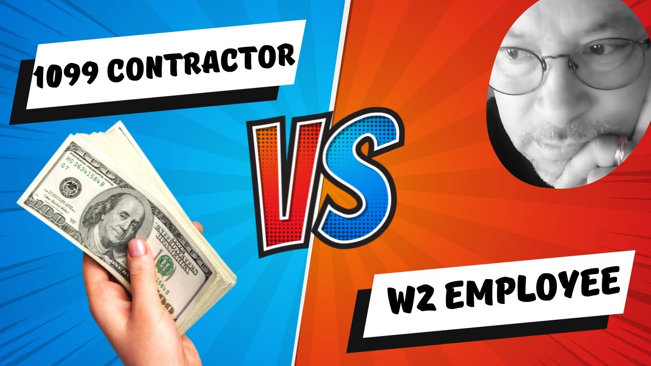 W2 vs 1099 Contractor Explained | What Are Self Employment Taxes - YouTube