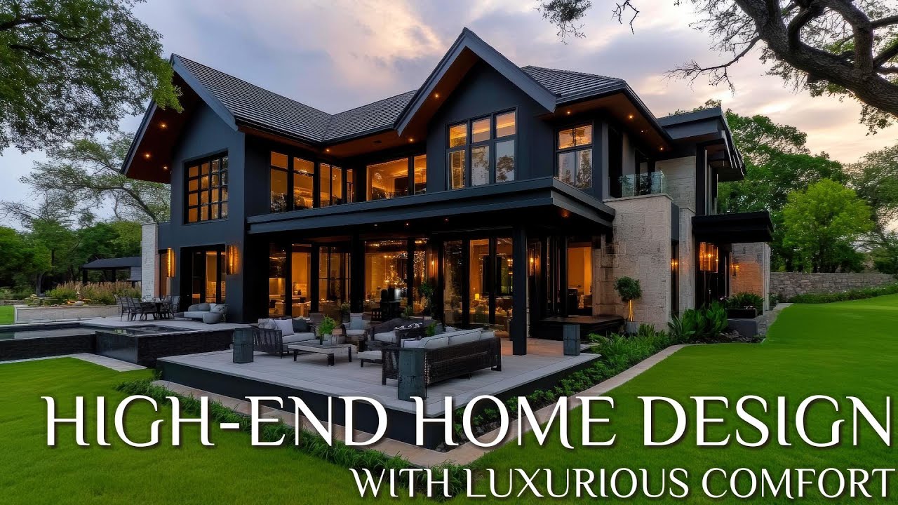 Redefining Elegance in a Modern High-End Home Design With Luxurious ...