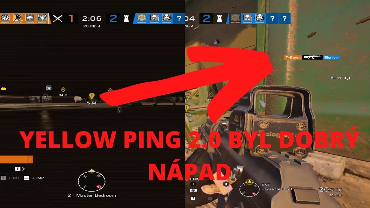 Yellow ping 2.0 byla CHYBA #19 Rainbow Six Siege - YouTube