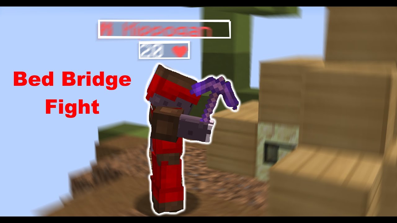 Bed bridge fight clips | Bedwars practice server - YouTube