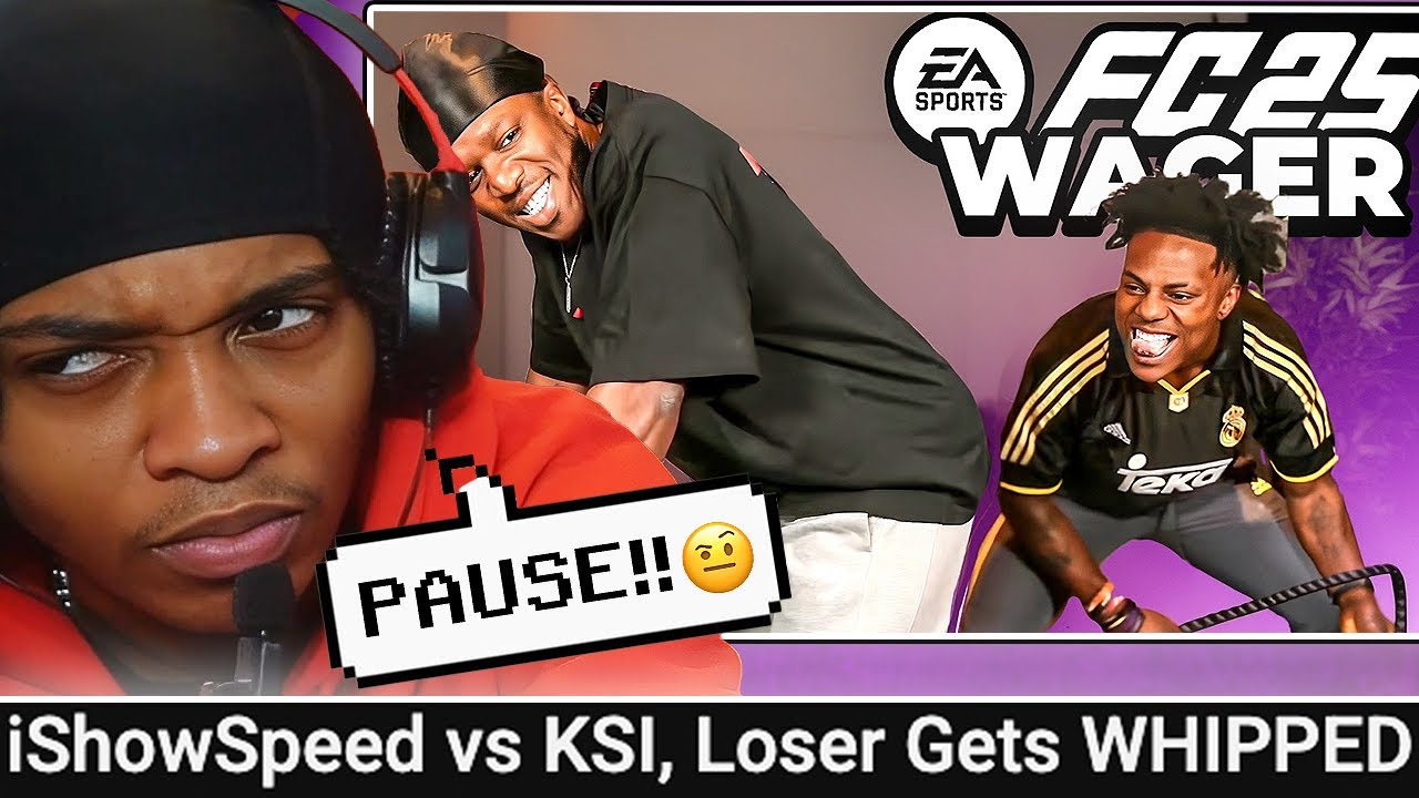 Wavy Duo Reacts To iShowSpeed vs KSI, Loser Gets WHIPPED - YouTube