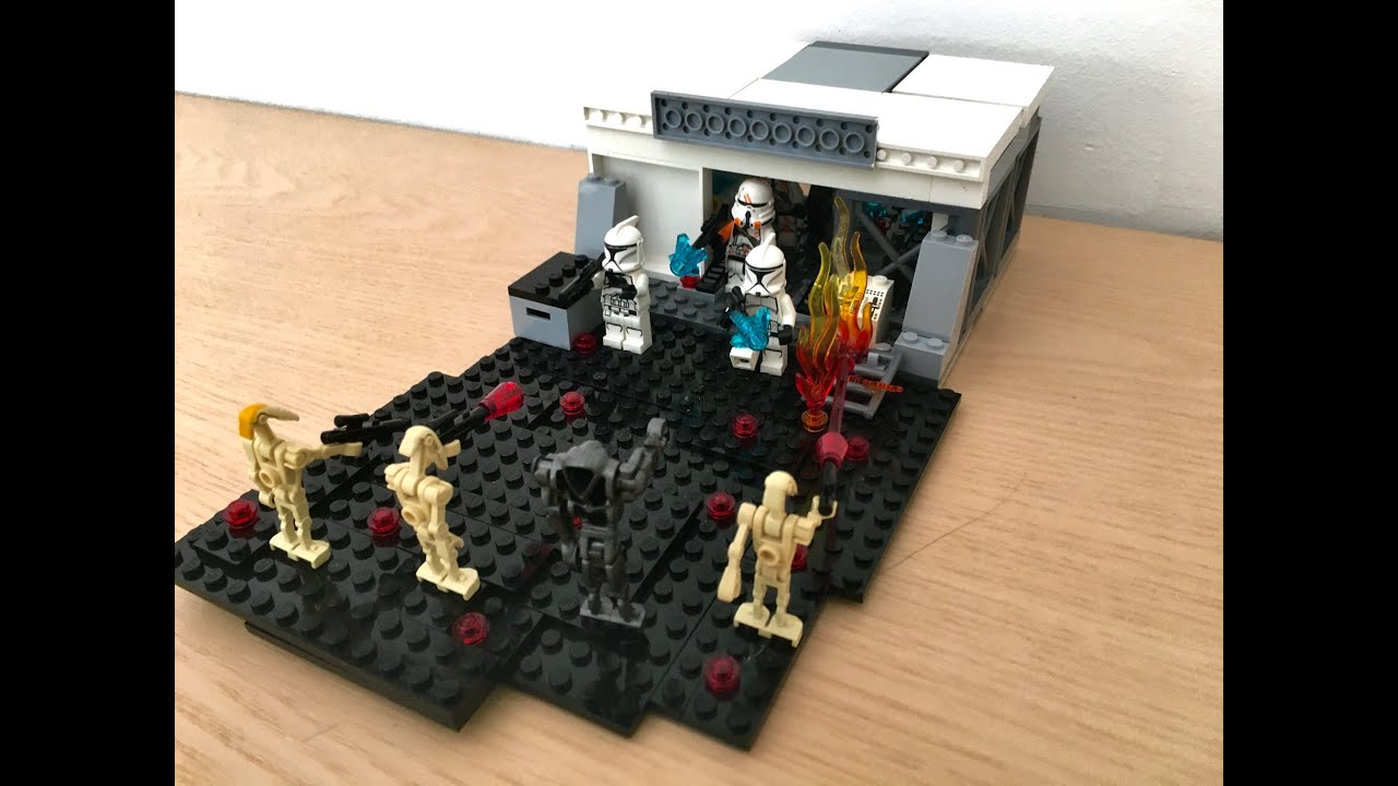 Spratist attack on Umbara-Lego Star Wars Moc - YouTube