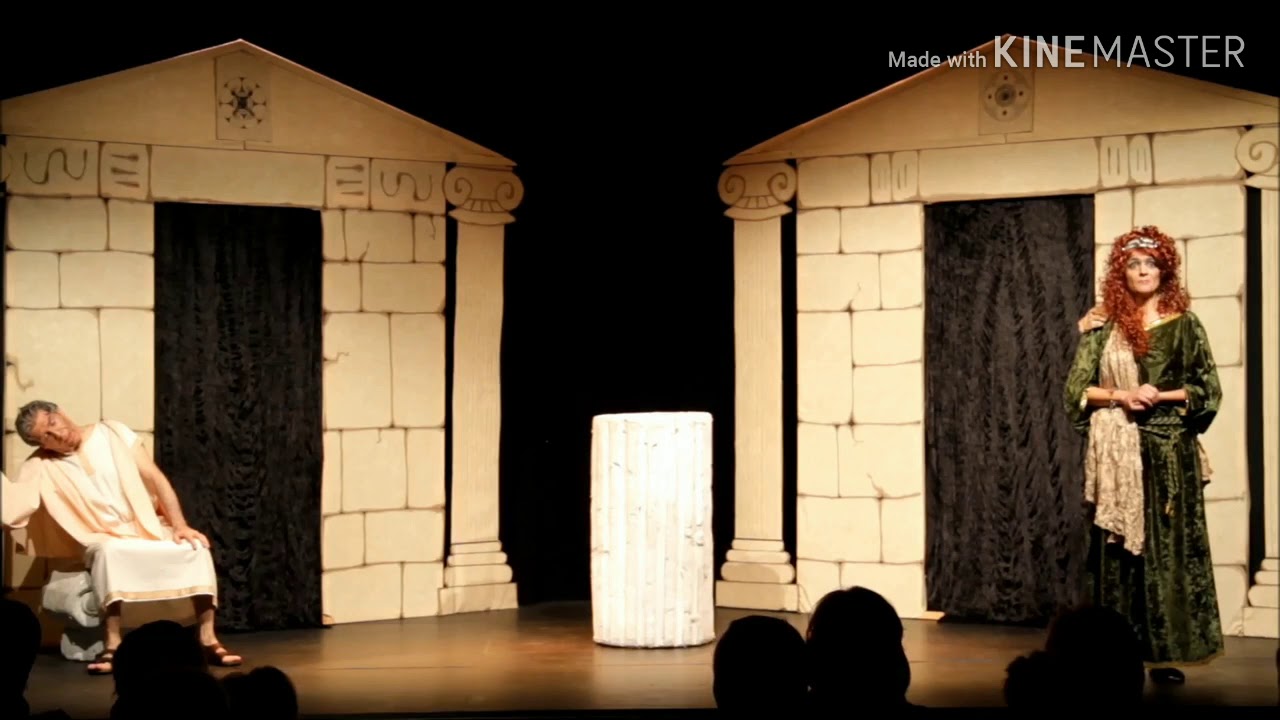 Tres escenas de la comedia de Plauto, "Cásina". Madrid 2018 - YouTube