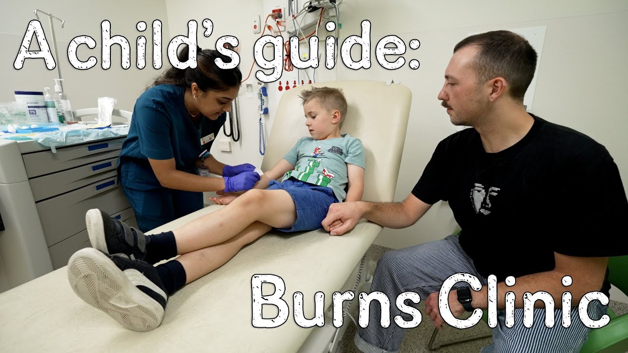 A child's guide to hospital: Burns Clinic - YouTube