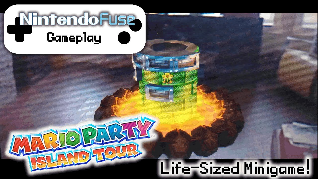Mario Party: Island Tour - Life-Sized Minigame! - YouTube