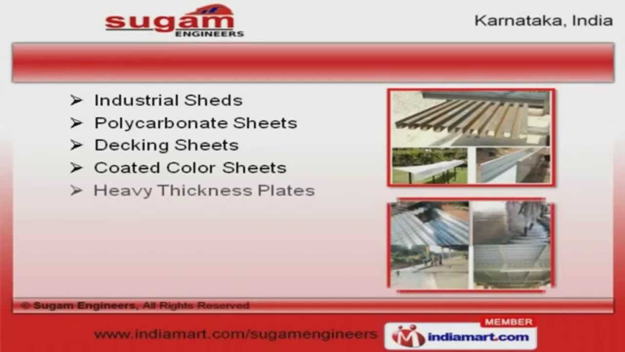 Steel Structures & Metal Products by Sugam Engineers, Bengaluru - YouTube