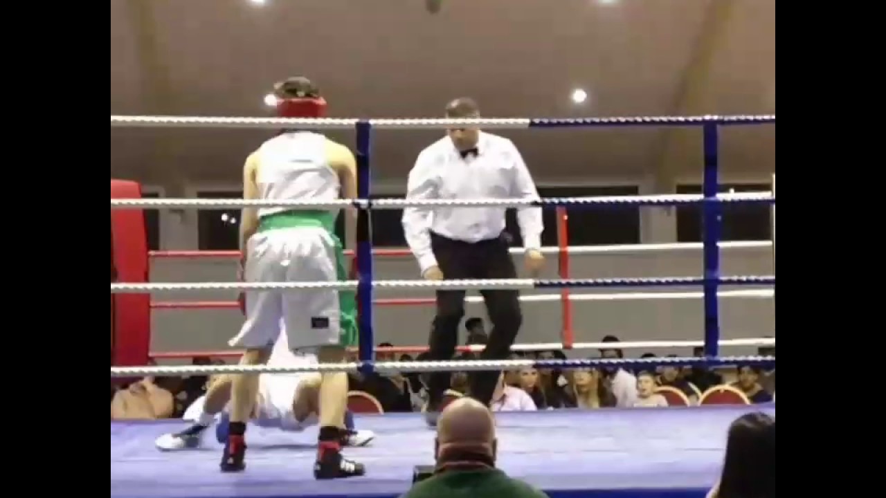 Habib Akram in action for East London Boxing Academy - YouTube