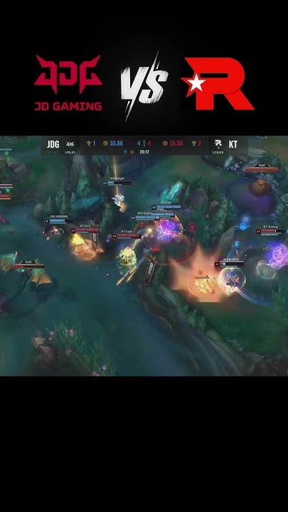 JDG vs KT highlight - YouTube