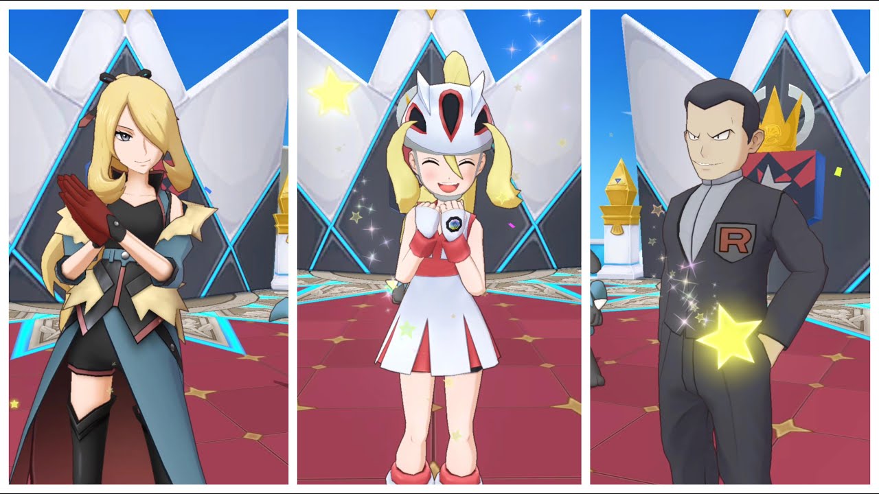 Pokemon Masters EX Champion Stadium Master Mode 10K Pts Week 106 Hard ...