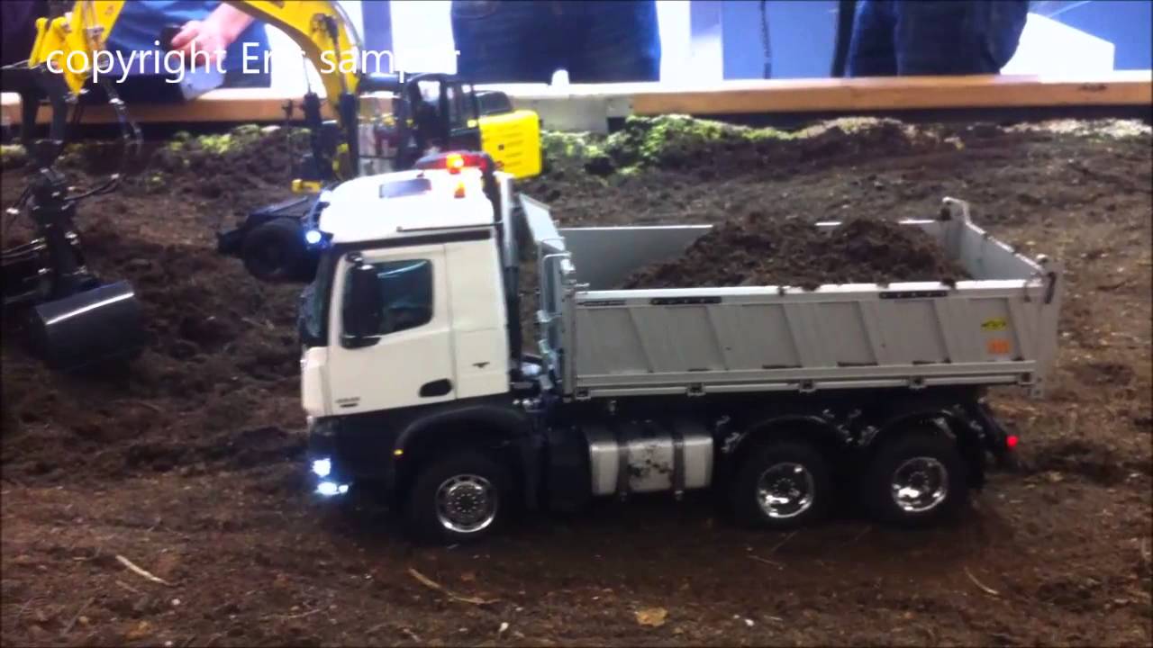 MB Arocs Scale Art & Damitz , Intermodellbau Dortmund 2015 - YouTube