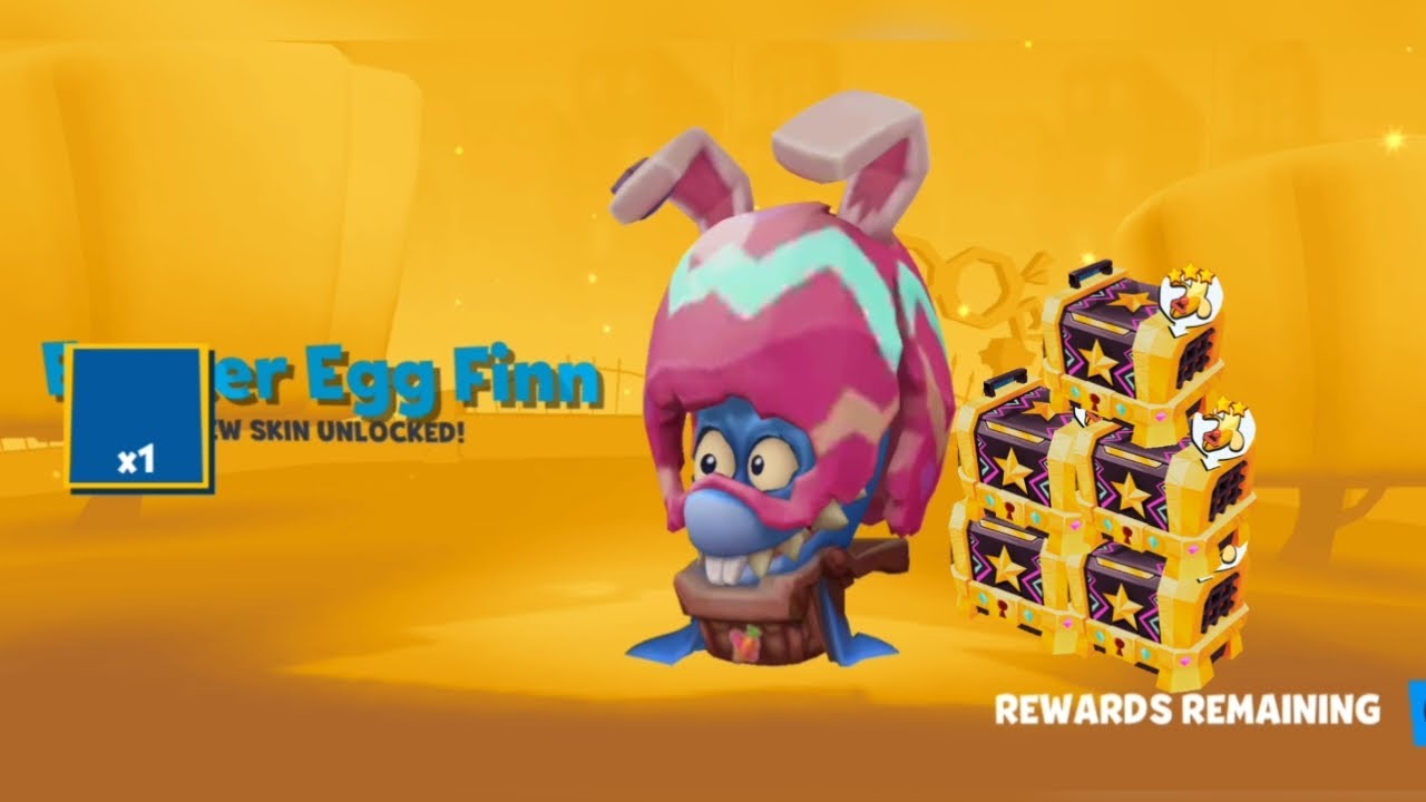 Zooba Finn New Skin Easter Egg New Black Crate Gameplay 3M Coin - YouTube