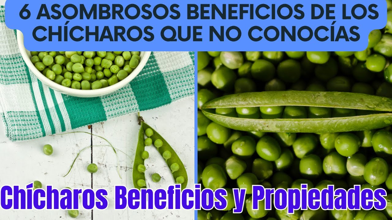Chícharos o Guisantes Beneficios / 6 Asombrosos Beneficios de los ...