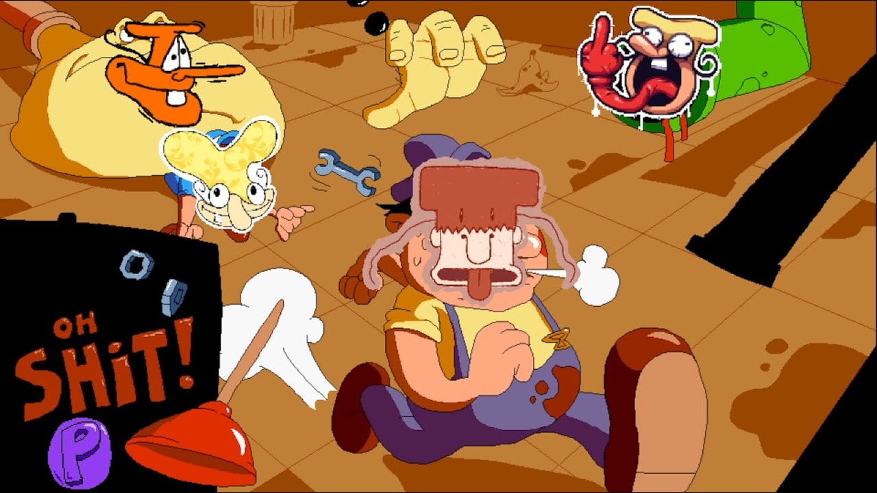 Pizza Tower - Oh Shit! Noise P Rank - YouTube