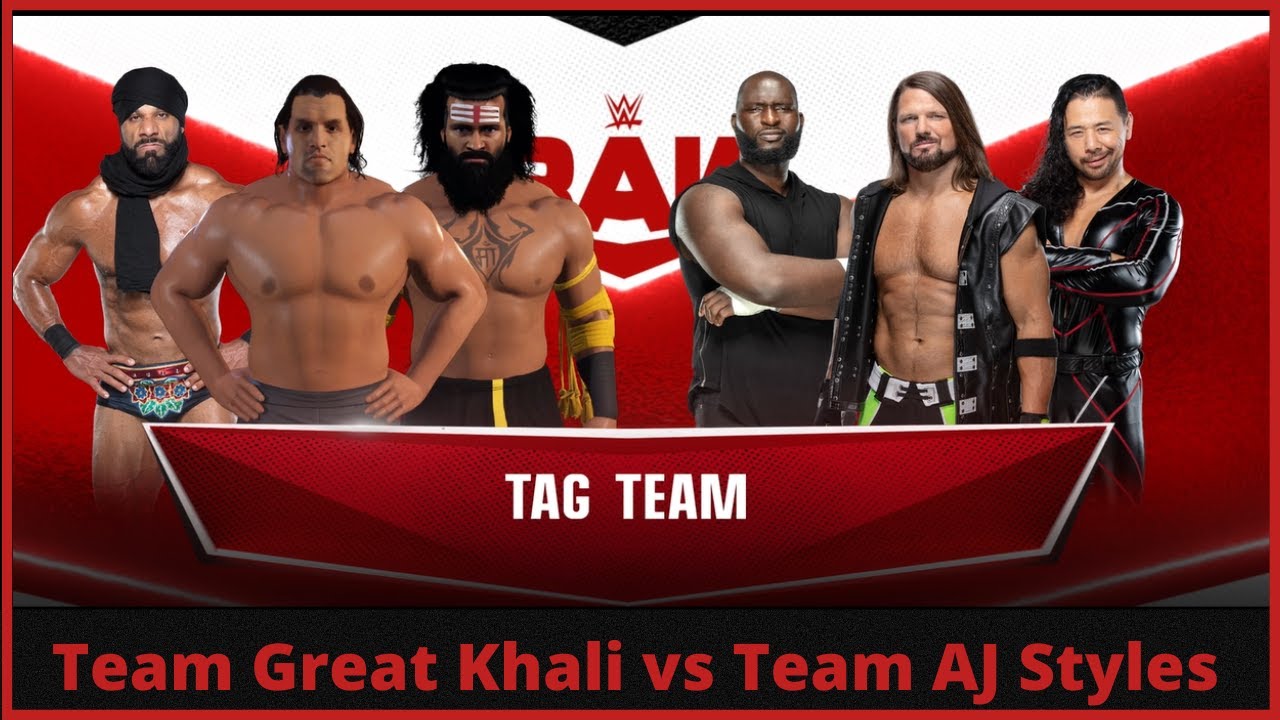 WWE 2K22 Six man tag team match - YouTube
