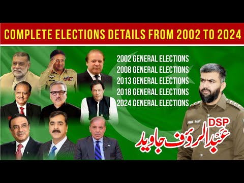 Complete History of Pakistan General Elections from 2002-2024 Part 01 ...