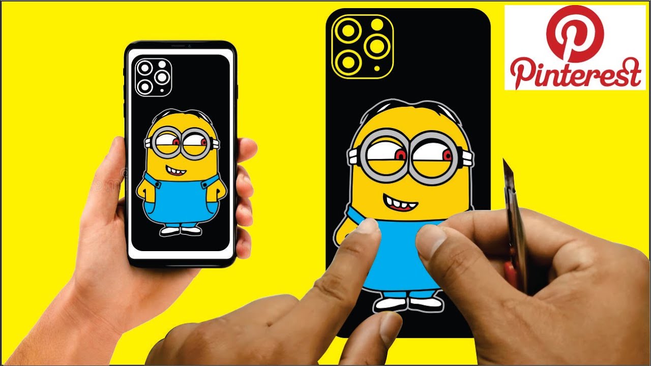 How to Make Minions Cute Sticker on iPhone 15 Pro Max - YouTube