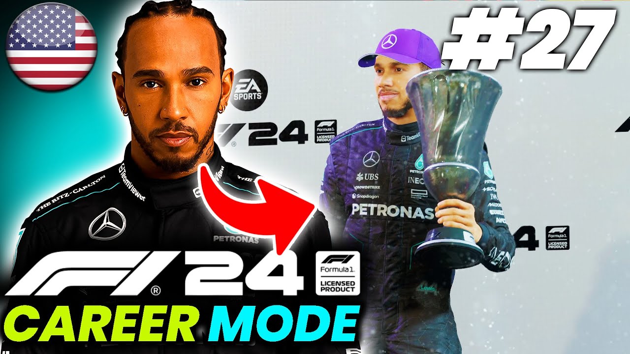 VIVA LAS VEGAS! | LET'S PLAY F1 24 LEWIS HAMILTON CAREER MODE #27 - YouTube