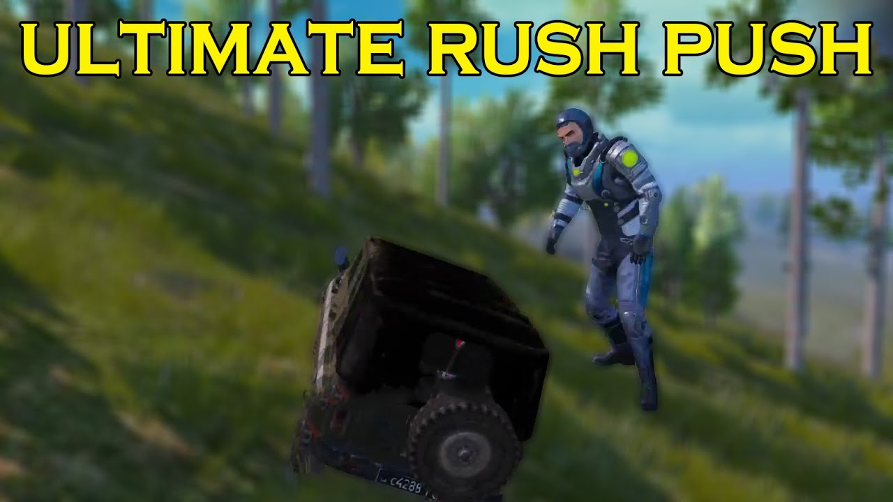 Ultimate Rush Push Ever on Pubg Mobile - YouTube