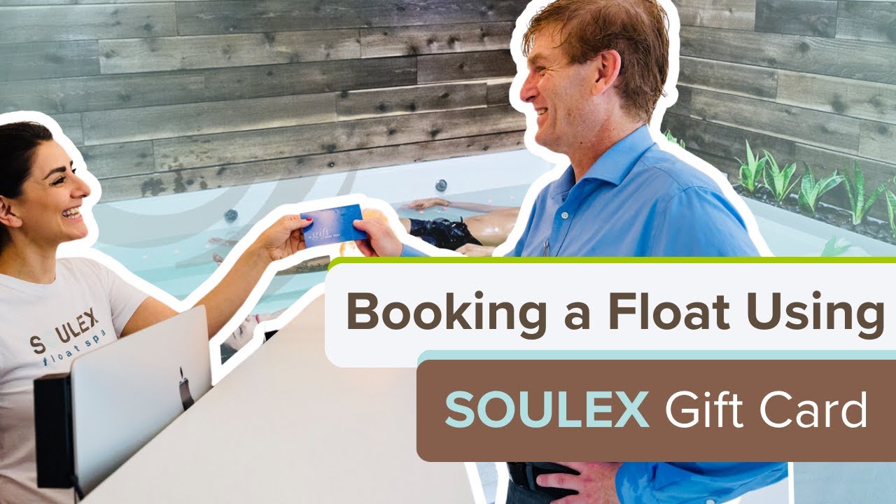 Booking a Float Using SOULEX Gift Card - YouTube